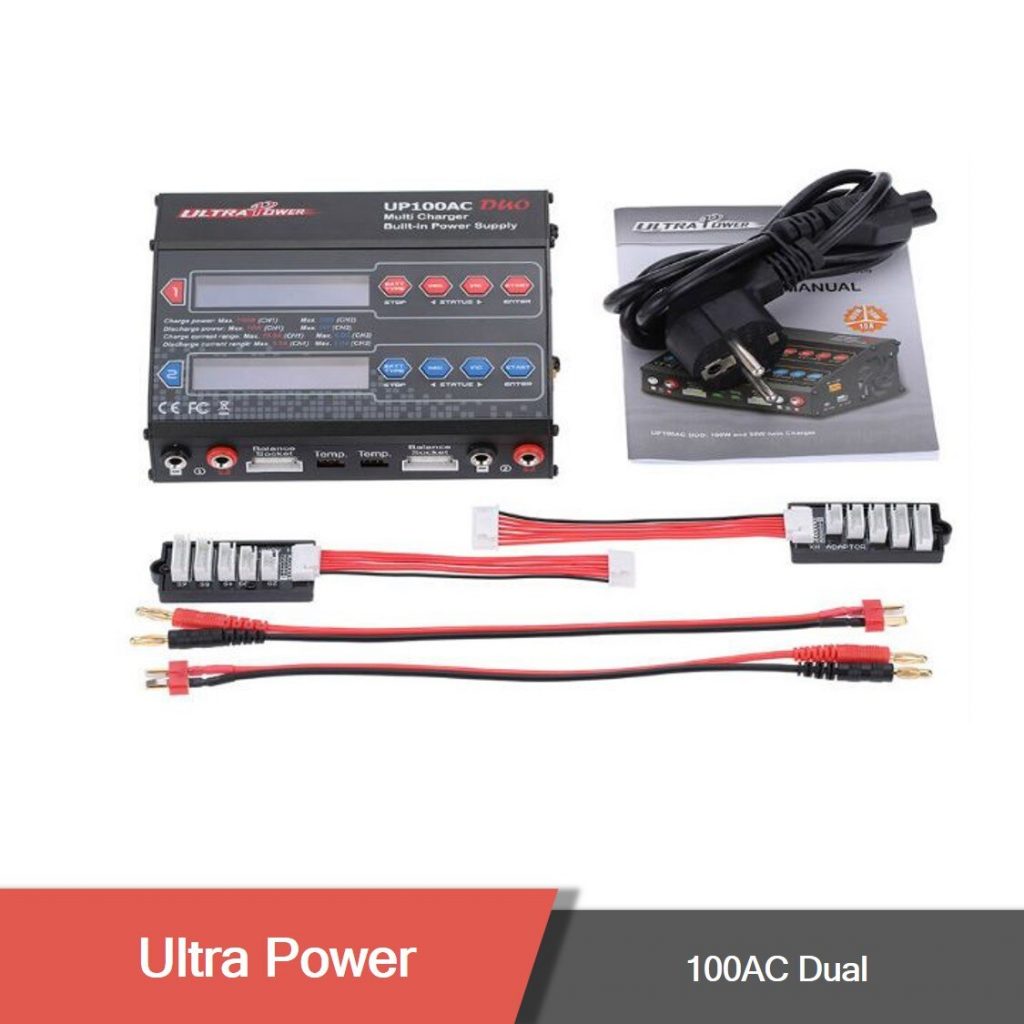 Ultra Power UP100AC Duo AC/DC Digital Charger