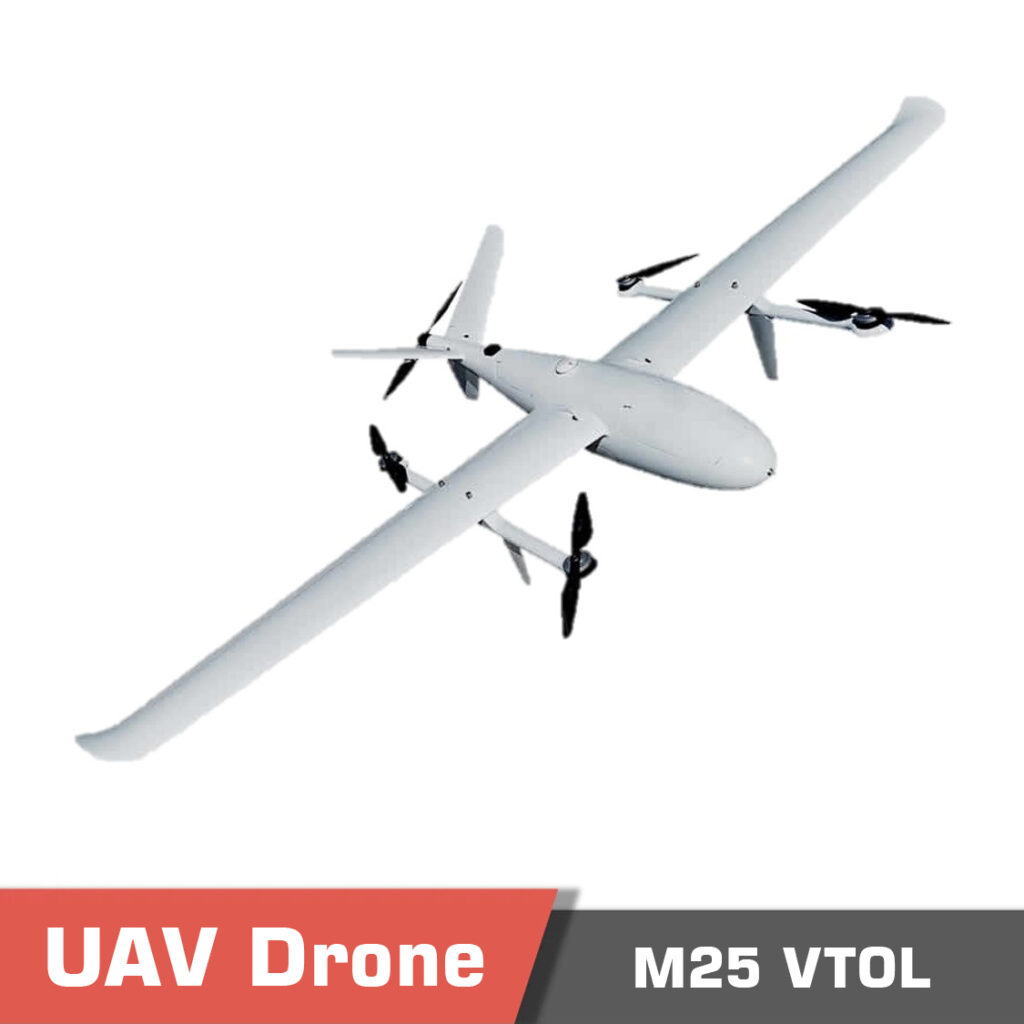 VTOL Drone M25, Long Endurance Fixed-Wing - MotioNew