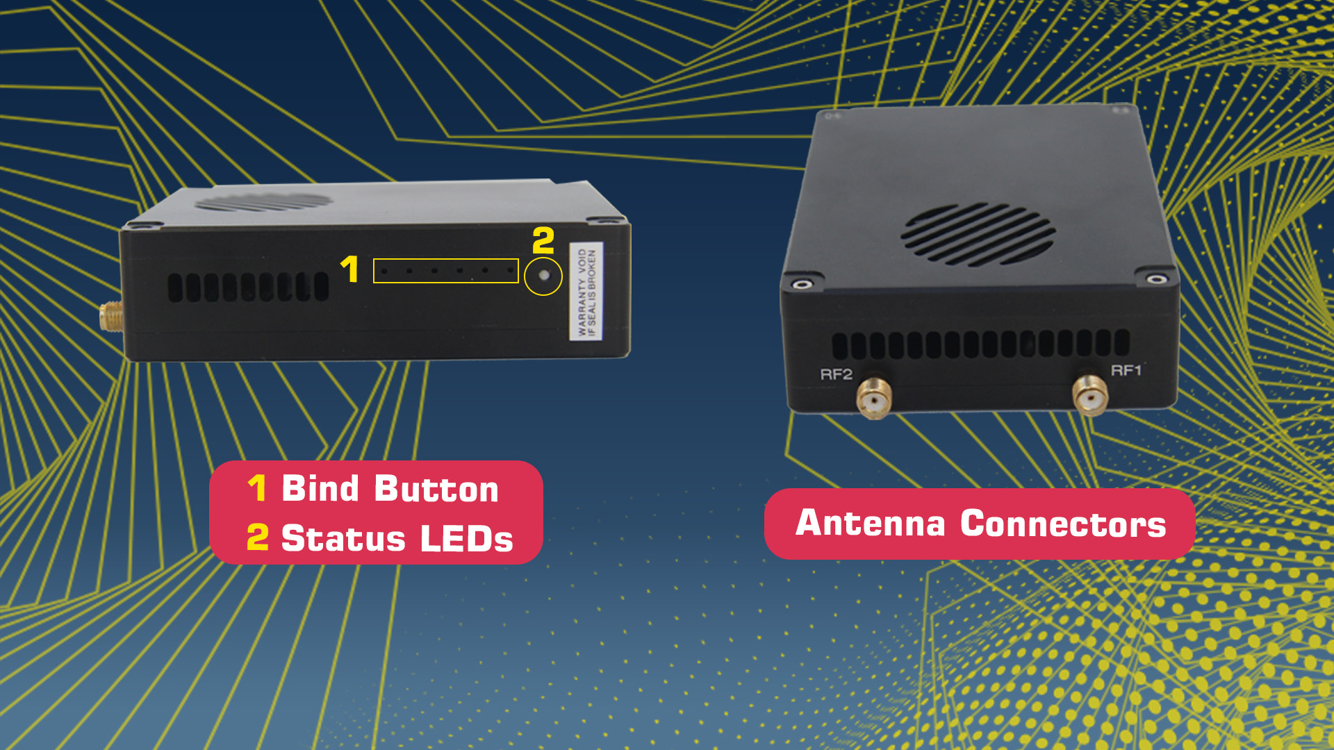 ViULinx FX 2W with Antenna Tracker - long range, handy, powerful digital datalink - MotioNew