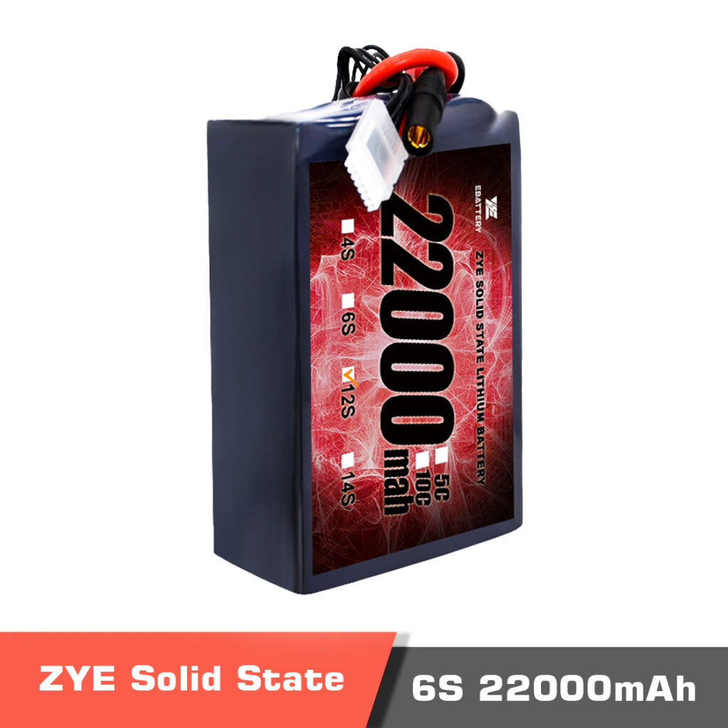 ZYE Power Ultra HV battery 12s 22000mAh-Semi Solid-State Battery - MotioNew