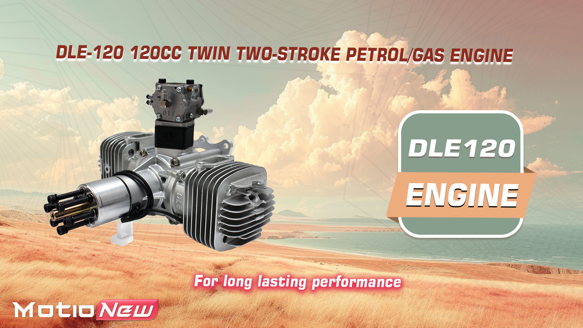 DLE 120 Engine - MotioNew