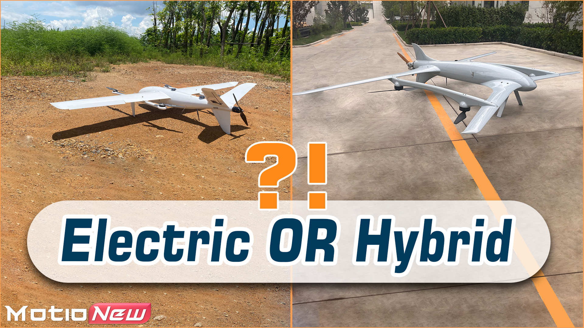 Exploring the Advantages of Electric VTOL Fixed Wing UAVs - MotioNew